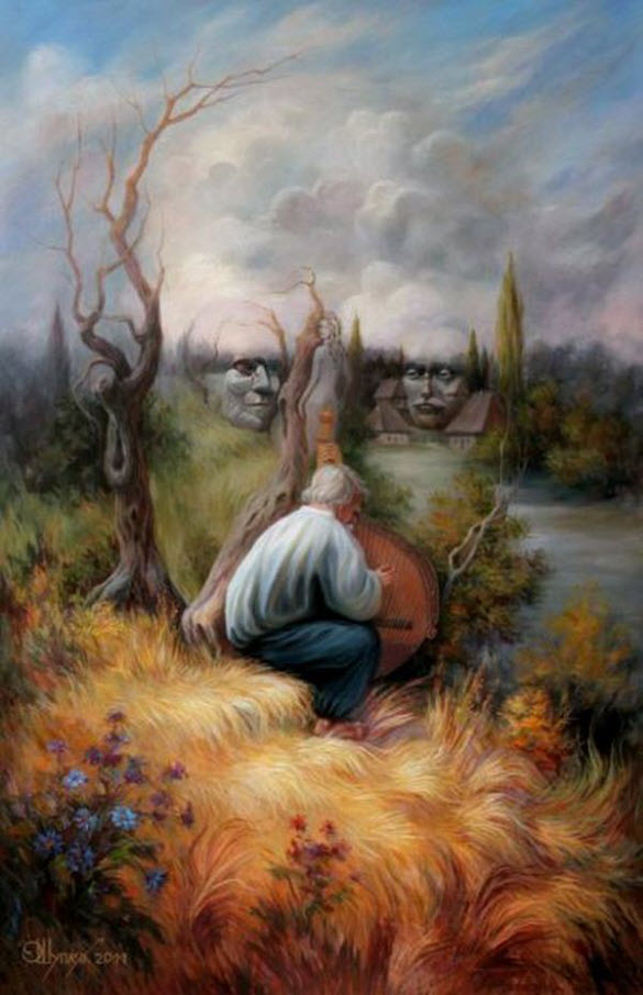Oleg Shuplyak, 1967 ~ Surreal Optical Illusion painter | Tutt'Art ...