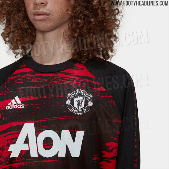 Manchester United 2020 Pre-Match Top Leaked - Next or Current Season ...