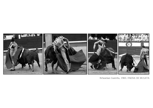 La Fiesta prohibida, por Manuel Hernández.: Sebastián CASTELLA. Faenas