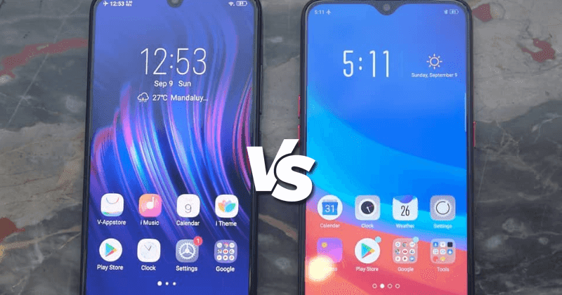 Vivo V11 vs OPPO F9 Specs Comparison