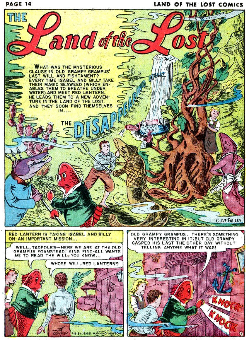 Pappy's Golden Age Comics Blogzine: Number 1157: The Disappearing Desert