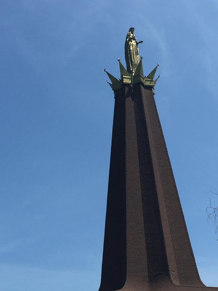 CHRIST IS OUR LIFE: Fatima Day at The Blue Army Shrine