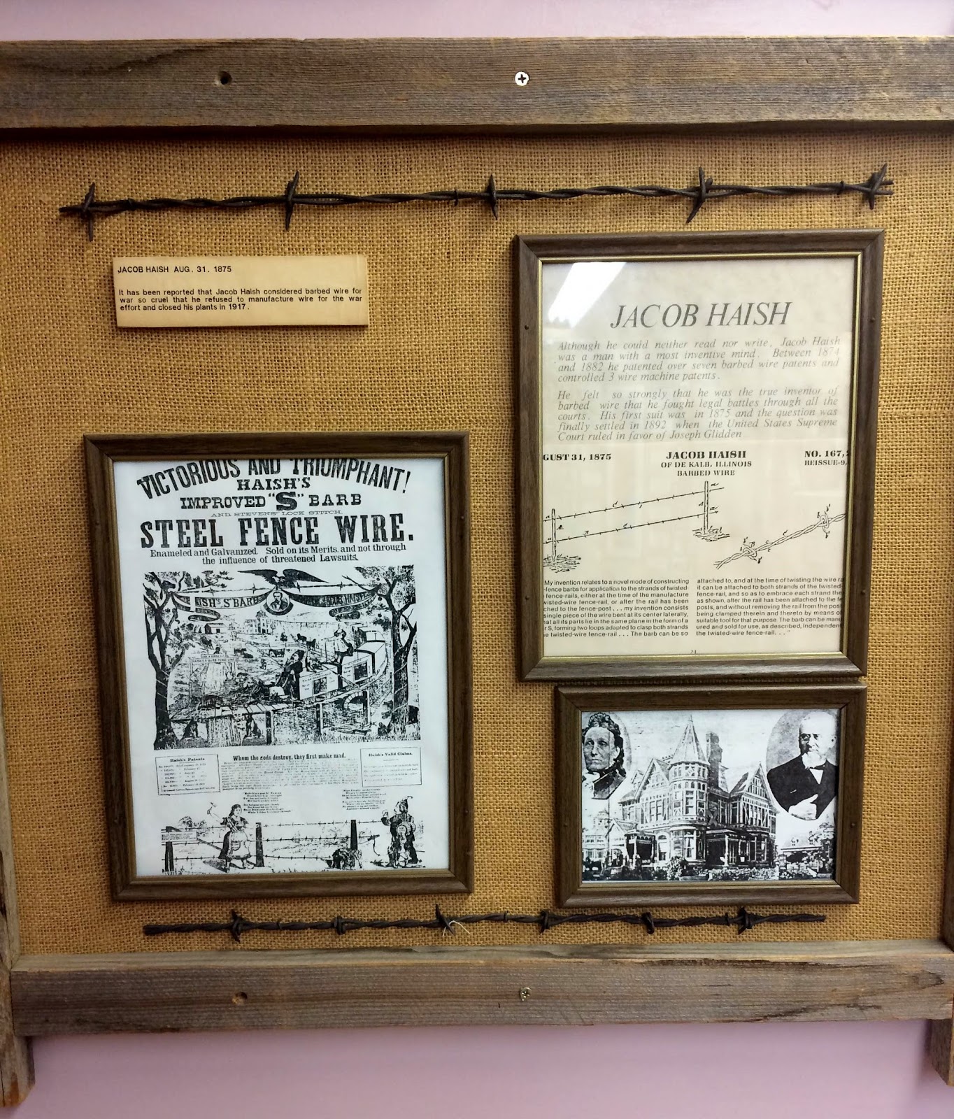 A Twist in History: Jacob Haish at the Devil's Rope Museum