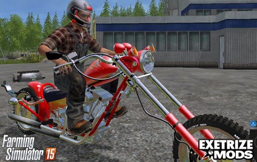 FS15 - Moto Harley Davidson - EXT Mods