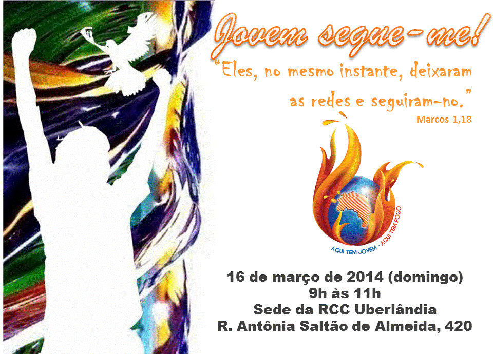 Ministério Jovem Uberlândia: Jovem segue-me!!!
