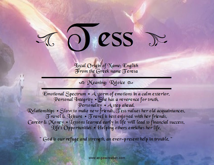 Tess | Unique Names