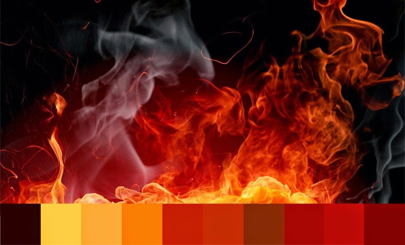 Rita A: Simbologia del colori: i quattro elementi