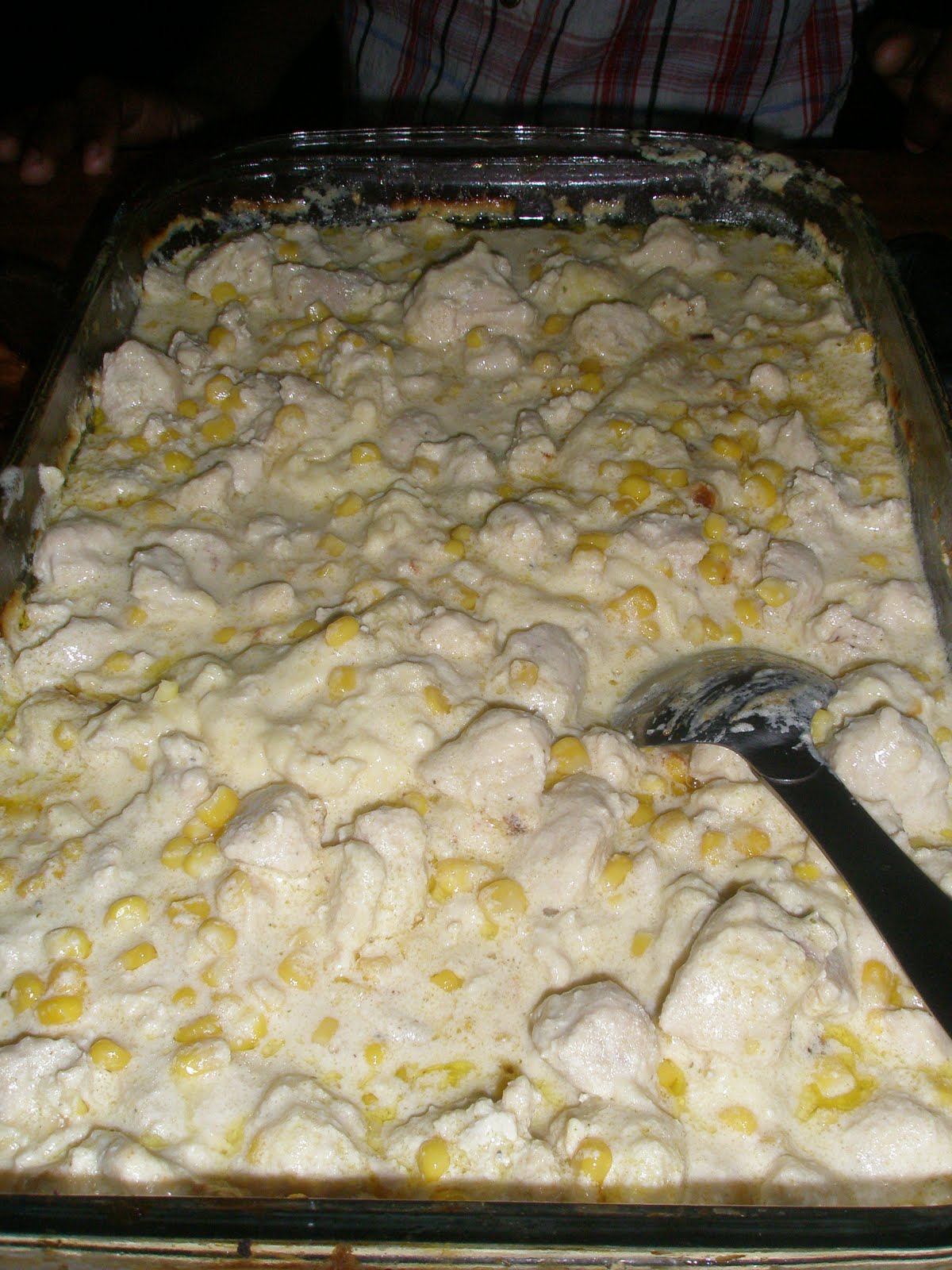 desdelacocinademarola: Pastelon de pollo , maiz y queso.