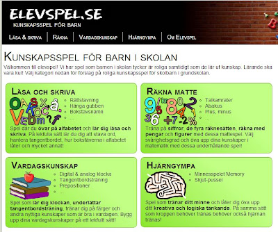 IT-Prissans blogg!: Elevspel.se
