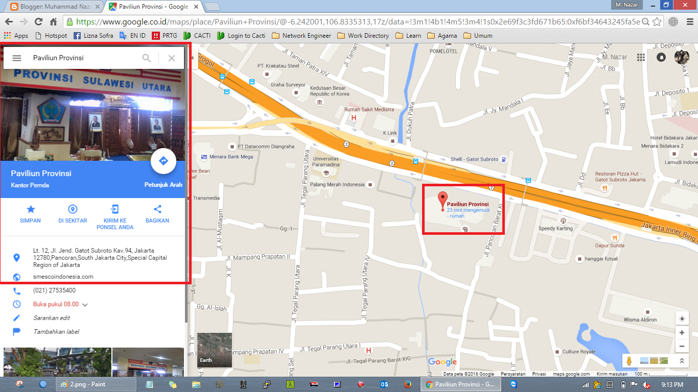 Membuat Barcode Maps Denah Lokasi