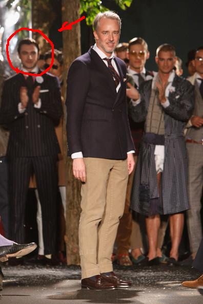 ! I love eclairs !: Azeri Male Model walks in NYFW Fall 2012