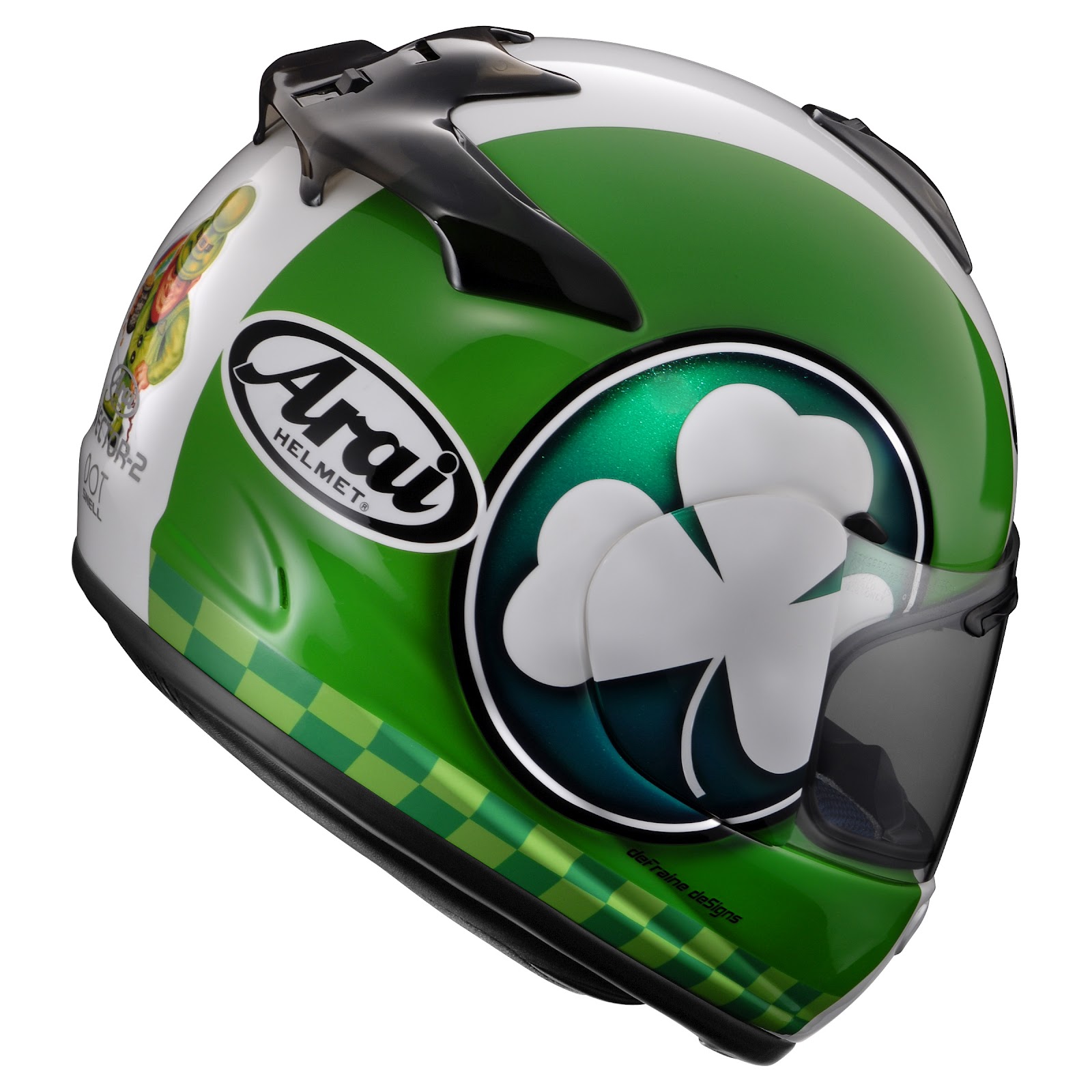 Racing Helmets Garage: Arai Vector-2 (Chaser-V) "Blarney" 2012