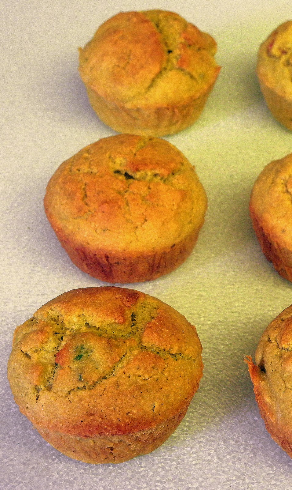 Avocado Cornmeal Muffins - Muffin Mondays (Tuesday)