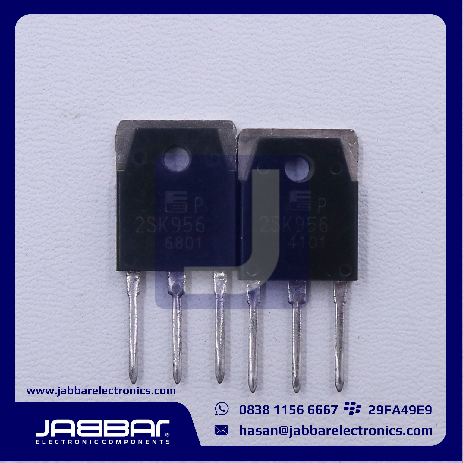 JUAL TRANSISTOR 2SK956 ~ Toko Komponen Elektronika Online