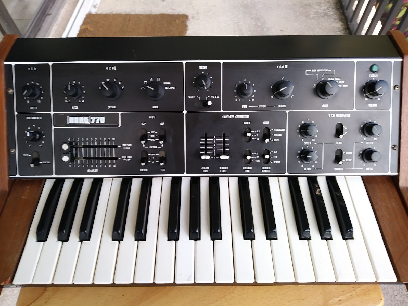 MATRIXSYNTH: Korg 770 Analog Synthesizer SN 770296