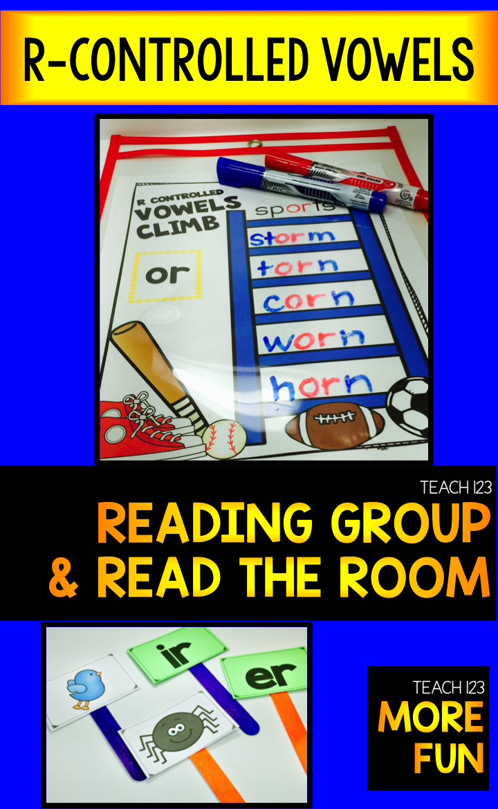 R-Controlled Vowels: Reading Passages, Word Work, and more! | Teach123