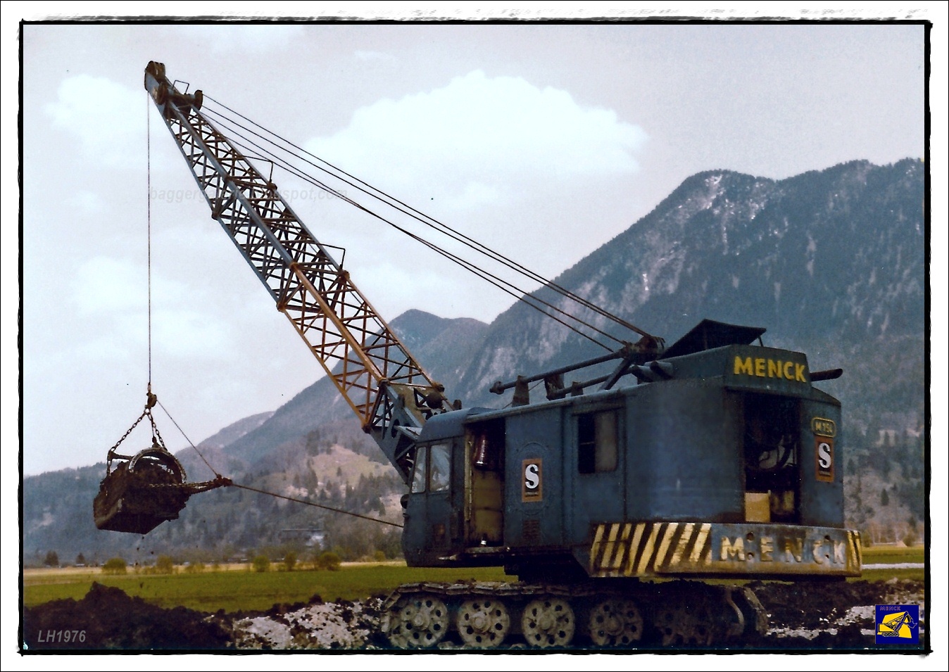 Bagger Galerie Construction Machines: MENCK M154 Seilbagger mit ...