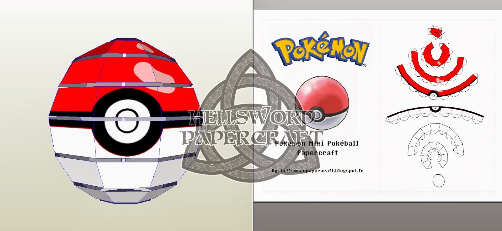 Hellsword Papercraft: Pokémon Mini Magikarp Gengar, Koffing and ...