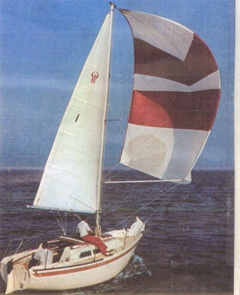 Ericson 25, Oystercatcher: Ericson 25, Rigging, Spinnaker and Staysail ...