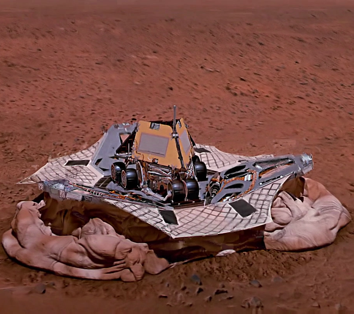 A LA SOMBRA DE LA SABINA: SPIRIT & OPPORTUNITY: CURIOSITY