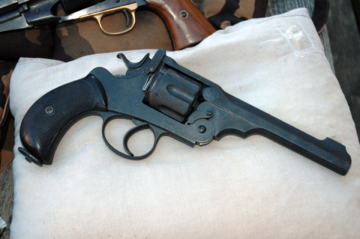 III Percent: The Webley #5 Frontier is a real saloon brawler’s gun: a ...