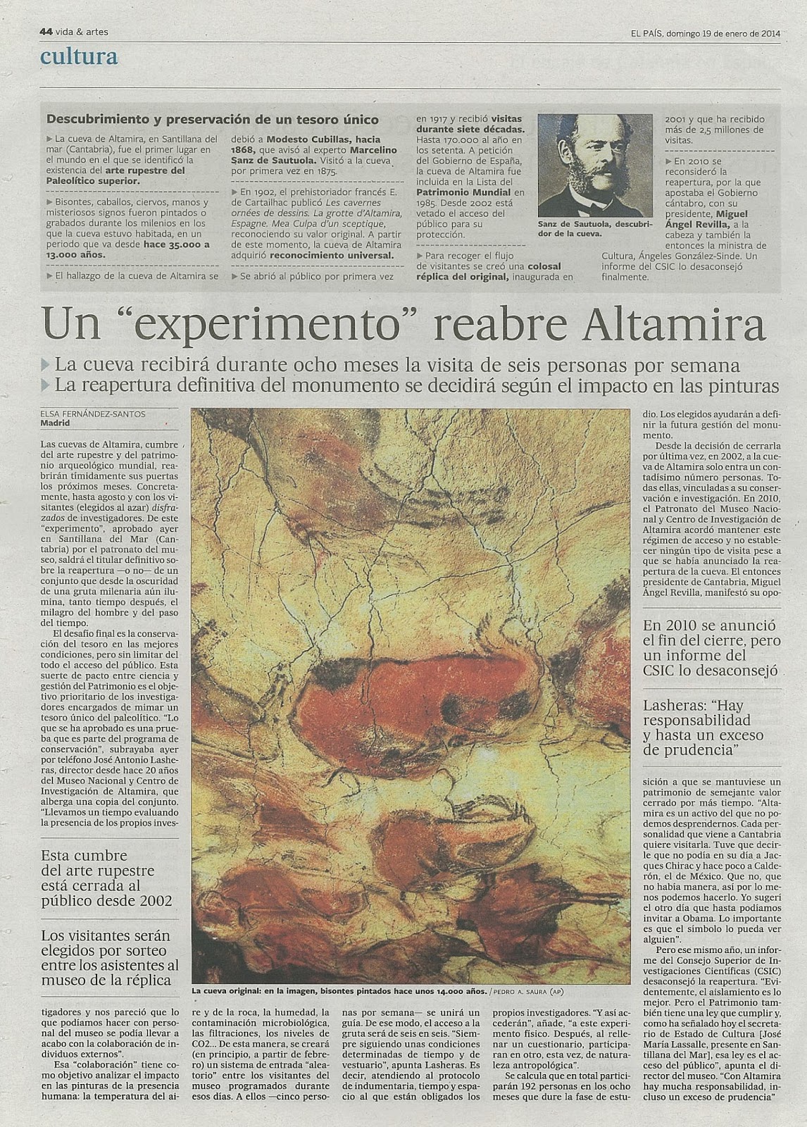 Los Campos Vacíos: Loa afortunados de Altamira