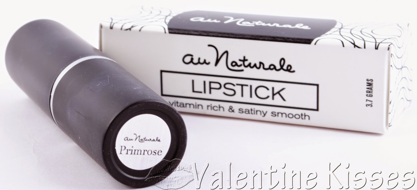Valentine Kisses: Au Naturale Lipstick in Sangria and Primrose ...