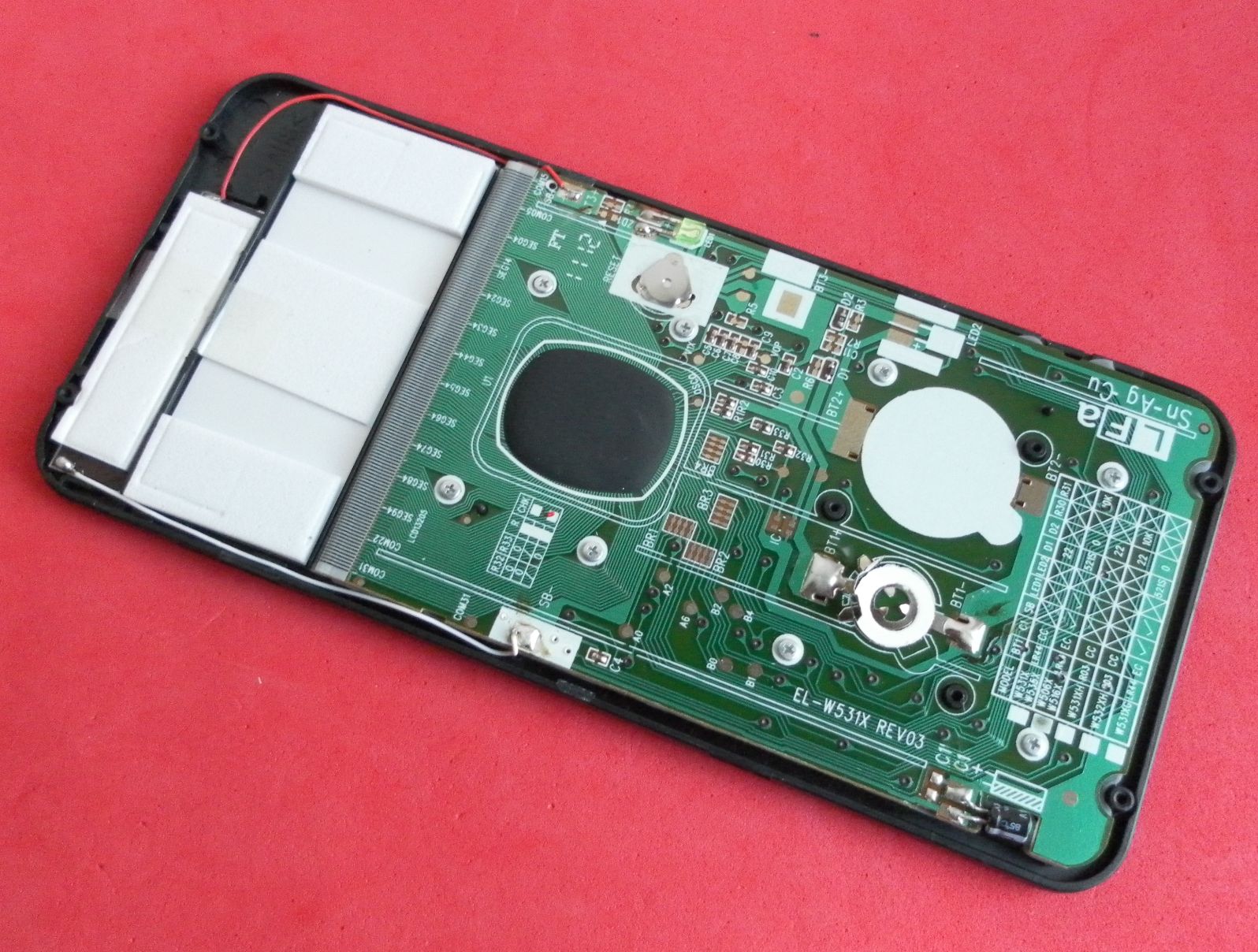 SHARP EL-W506X scientific calculator from 2011