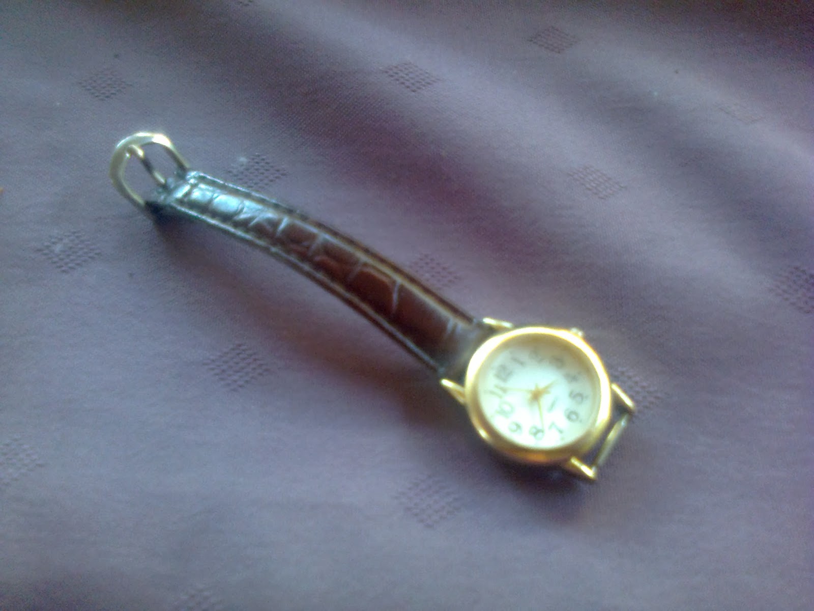 Making a home made, hand made watch strap...