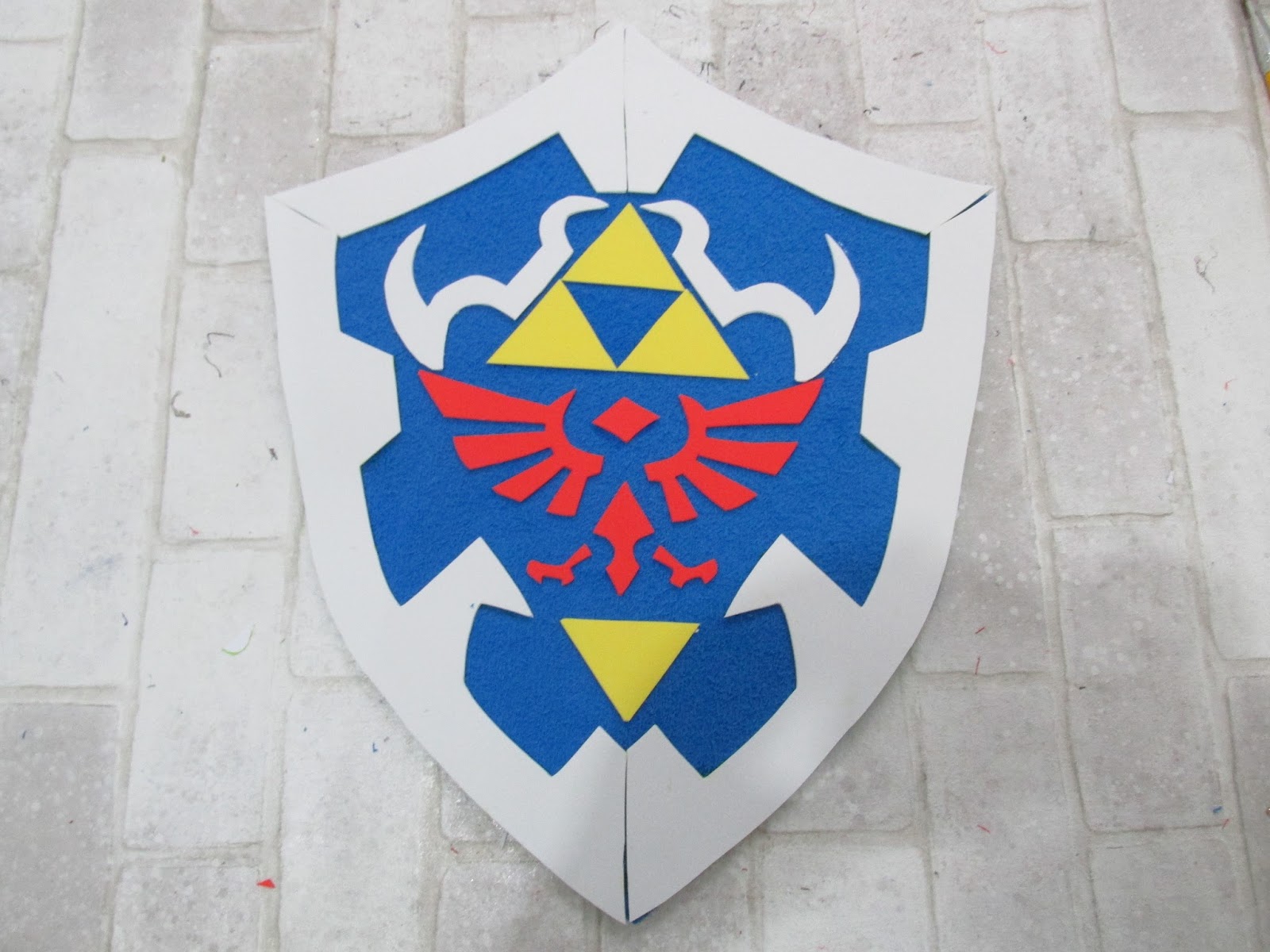 DIY: Escudo do Link (Zelda) - Paraiso da Sonhadora