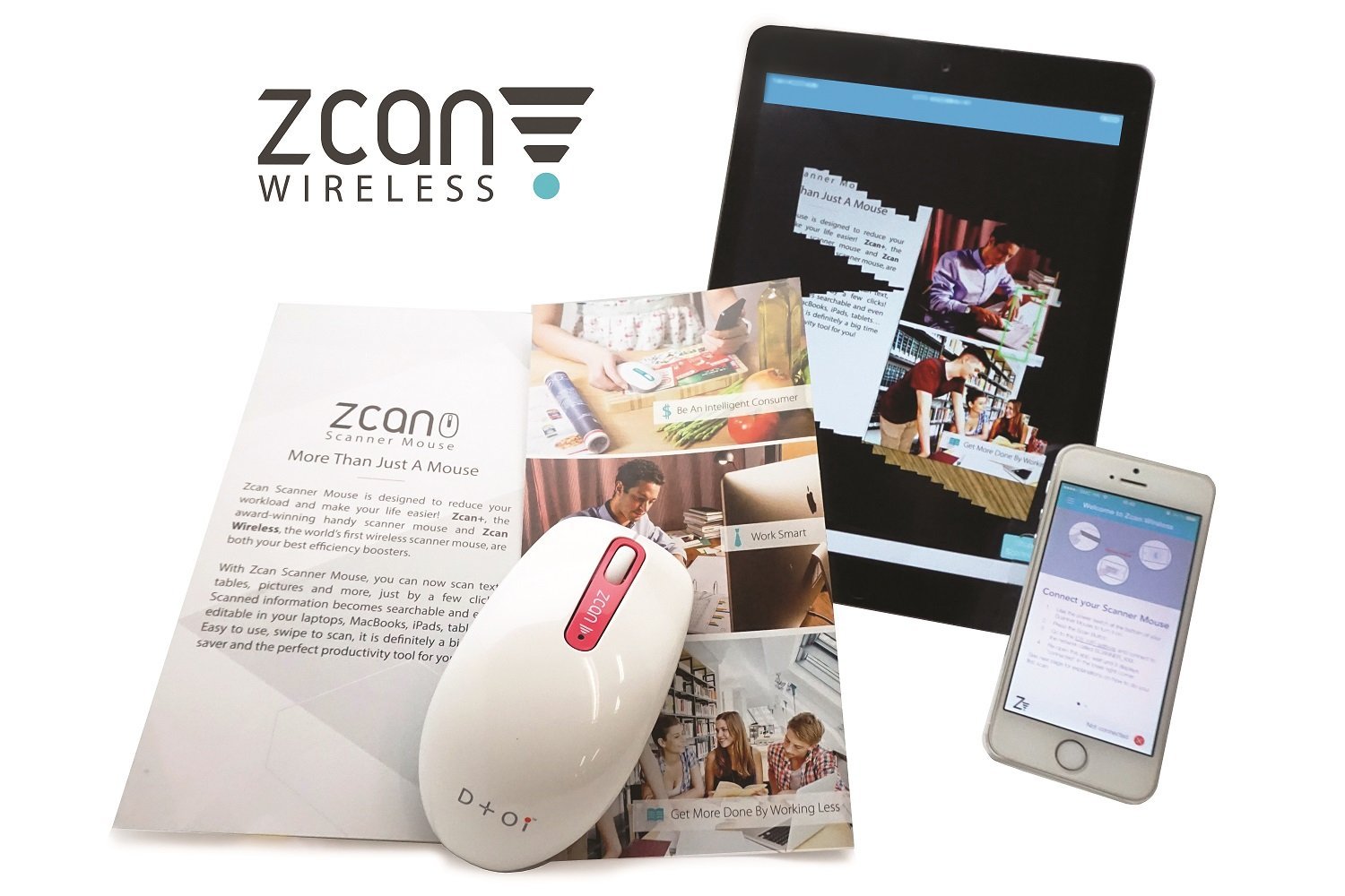 INCREDIBLE GADGETS: Zcan Wireless Scanner Mouse