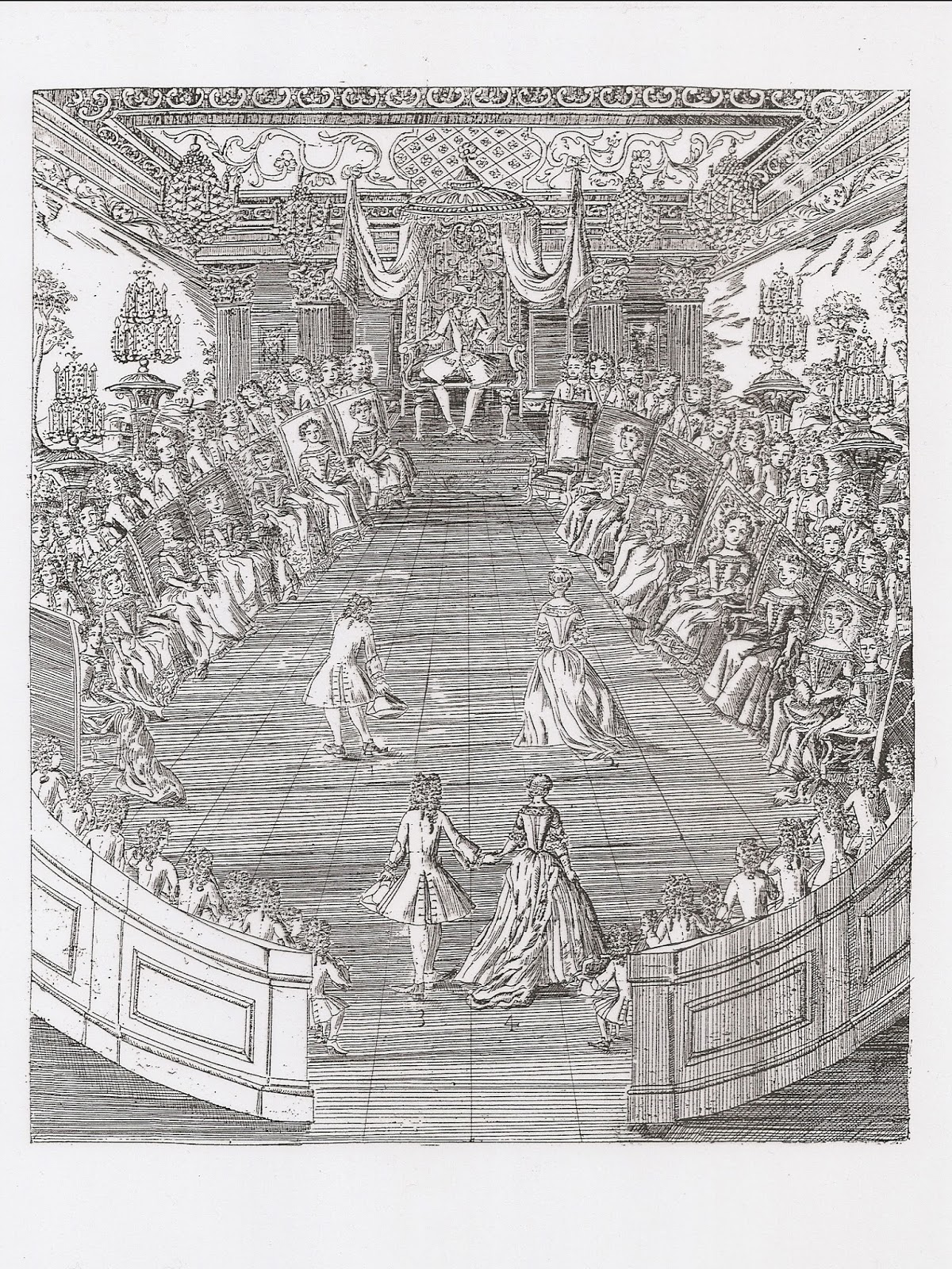 Taneczne notatki z przeszłości: Pierre'a Ramea'u opisanie balu, "Le ...