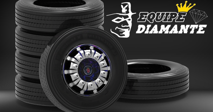EQUIPE DIAMANTE: RODA PERSONALIZADA