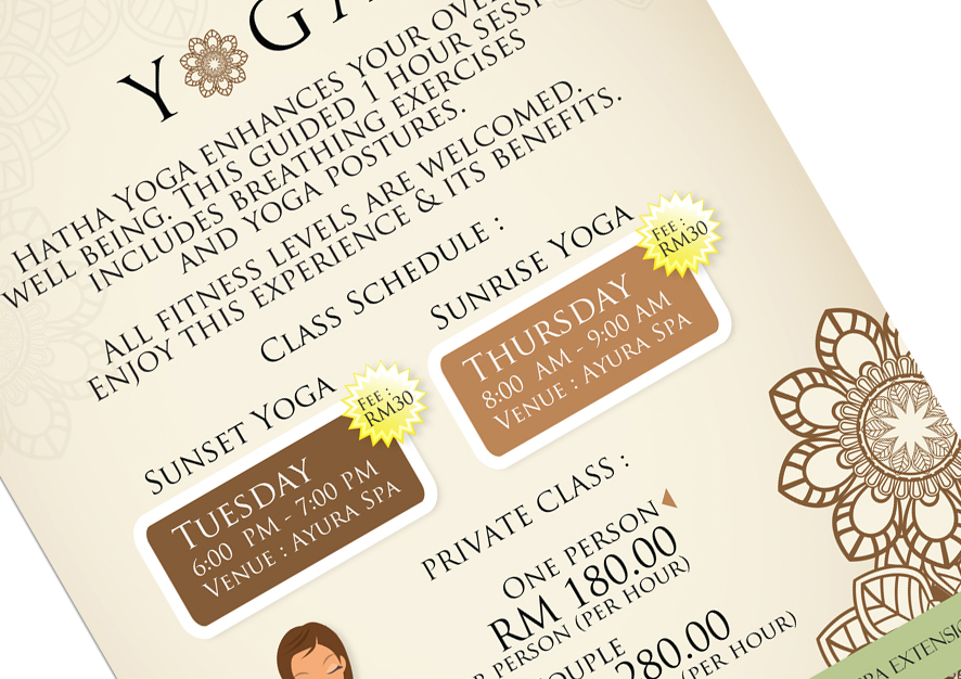 Ayura Spa Promo For August 2012 | Kashatwork Creative Design