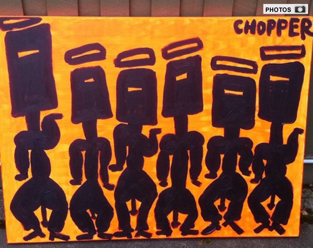 Mark Brandon "Chopper" Read Art