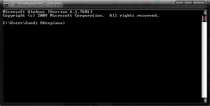 Purple Love Fatwa: Perintah Dasar Command Prompt Dalam jaringan