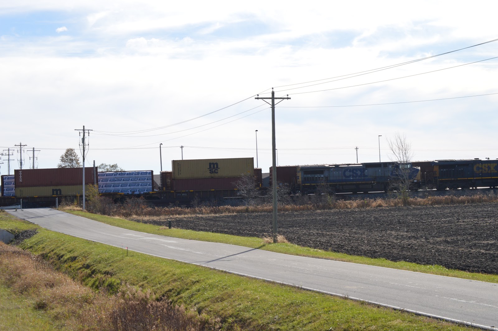 Towns and Nature: North Baltimore, OH: Largest CSX Intermodal Yard