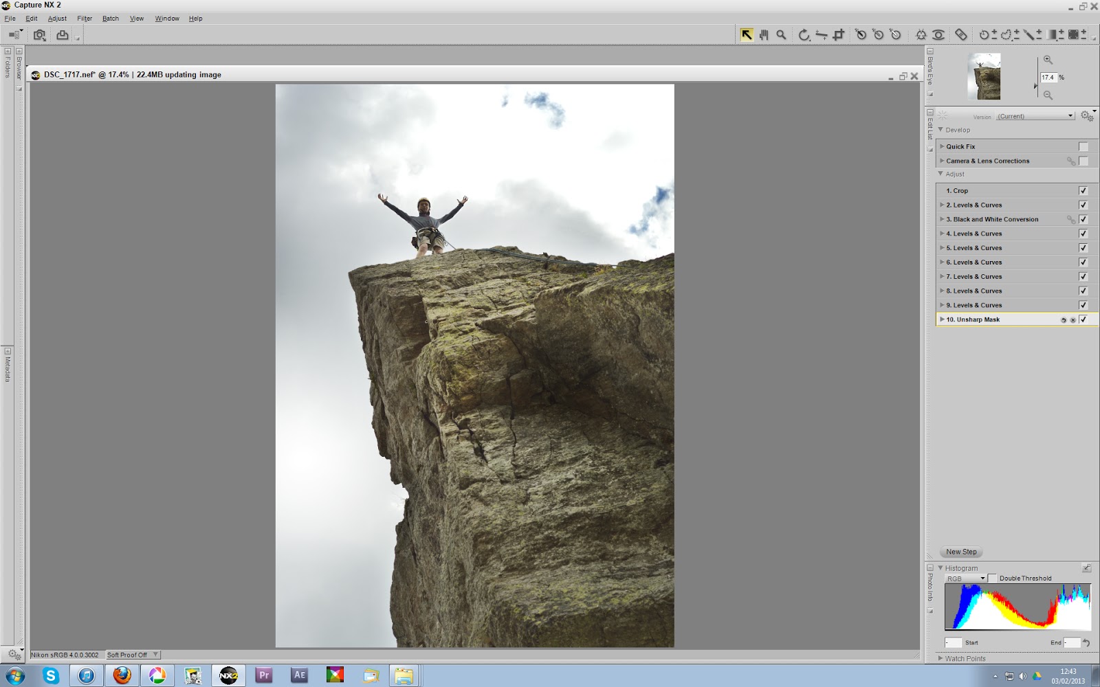 Jamie Prout A2 Media: Magazine Cover Test 2