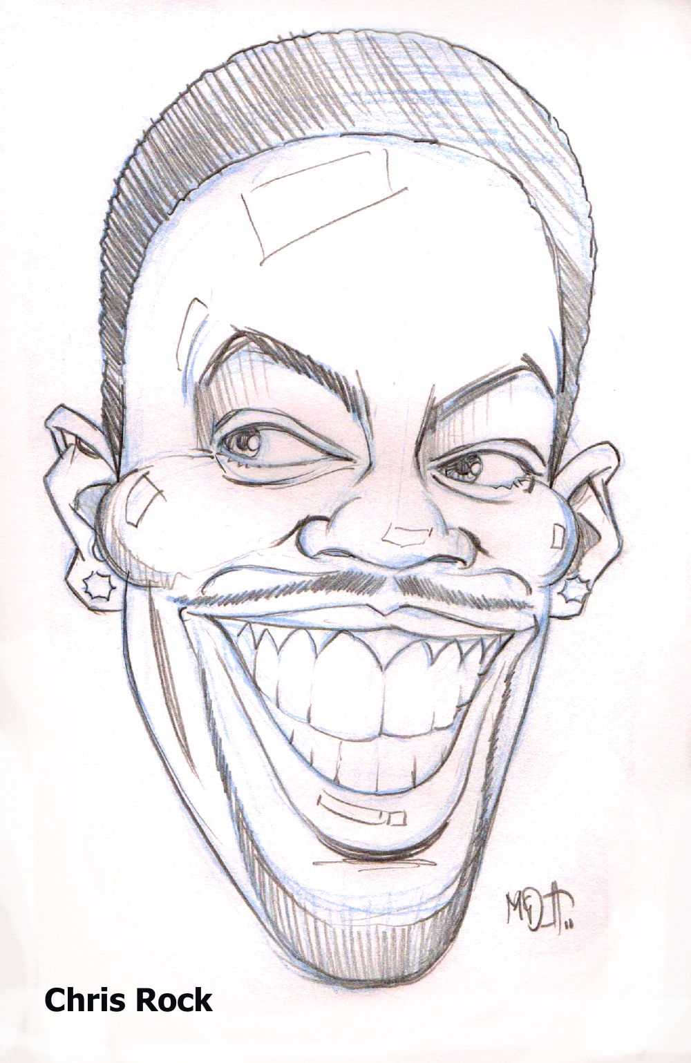 Sketches and Scribbles by Jim McDermott: From Chris Rock to Jack Nicholson