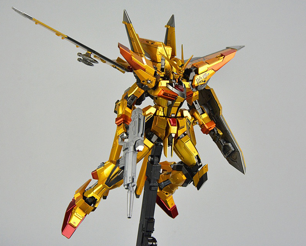 GUNDAM GUY: MG 1/100 Gundam Akatsuki - Painted Build