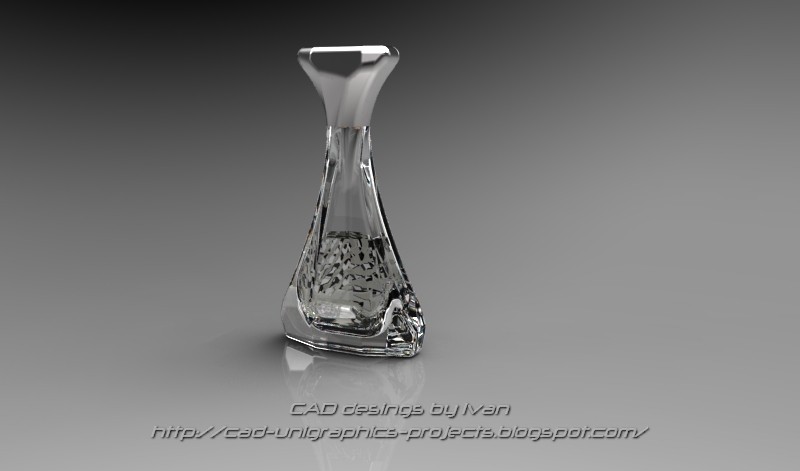CAD designs by Ivan: Perfume bottle model (free CAD download file)