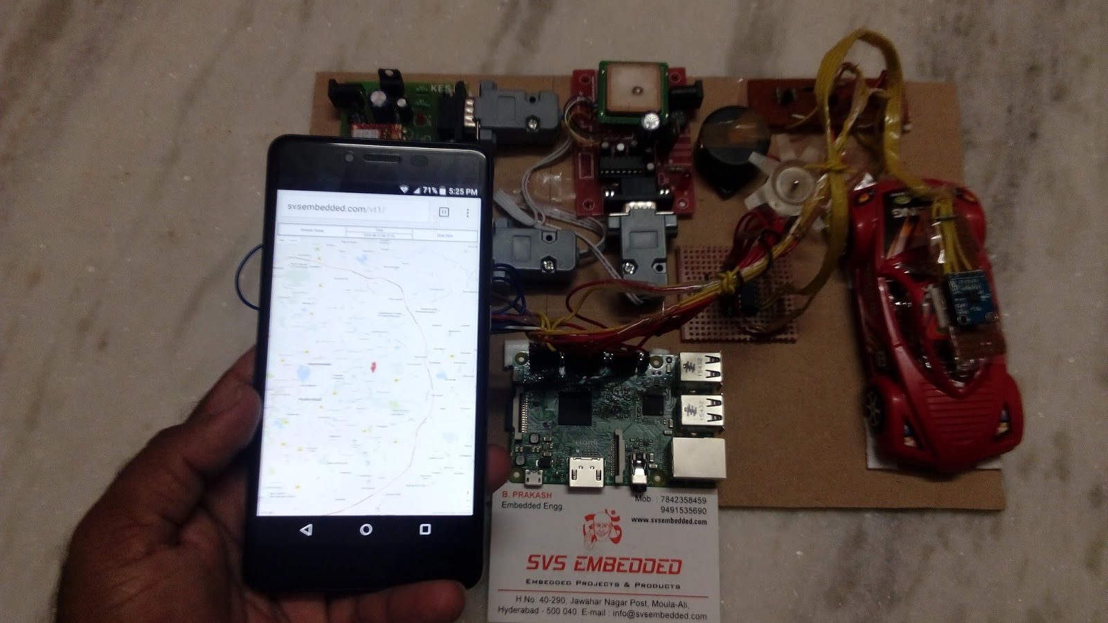 SVSEMBEDDED , 9491535690, 7842358459: Vehicle Accident Detection Using MEMS,GSM,GPS and Raspberry Pi