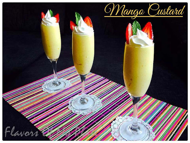 Flavors Of My Plate: Mango Custard