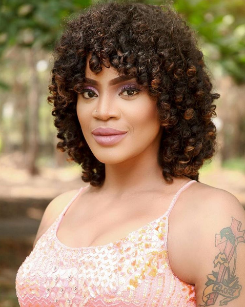 Uche Ogbodo shares new photo says she she looks like Whitney Houston