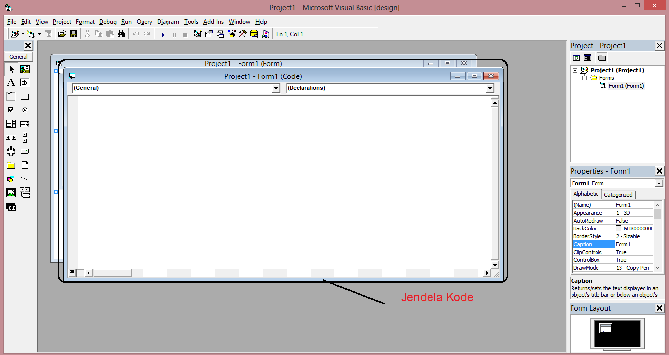 MENGENAL VISUAL BASIC 6.0 - Budayakan Berbagi