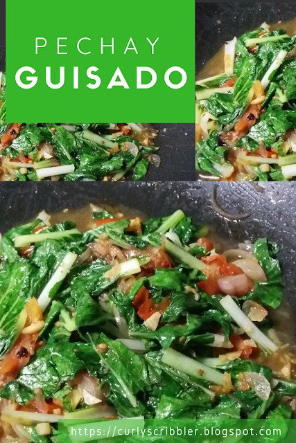 Recipe | Pechay Guisado