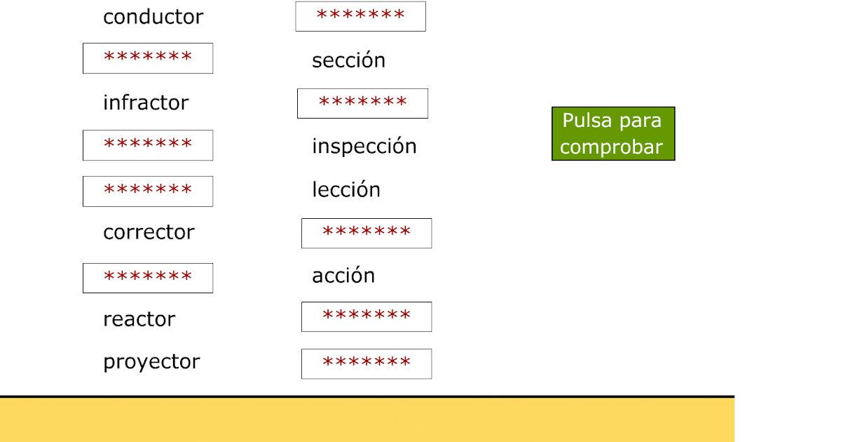 6º de Primaria: PALABRAS CON CC