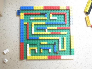 Labyrinth aus Lego