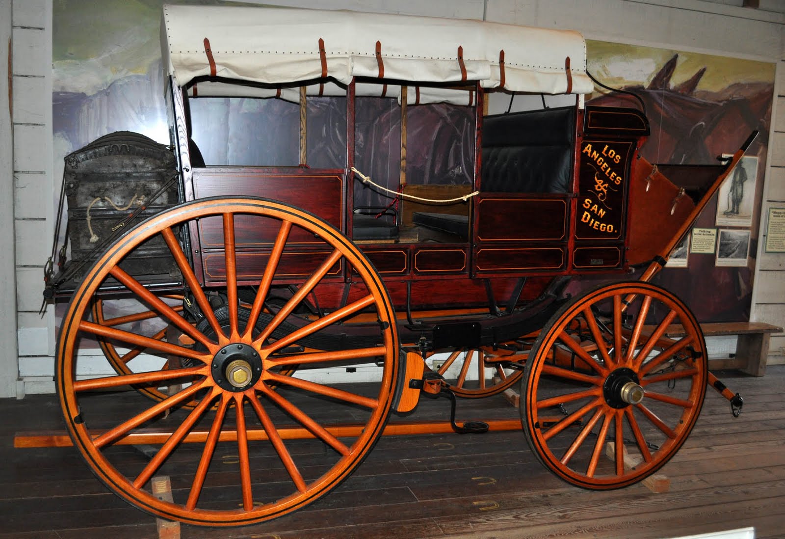 Just A Car Guy: this is a stagecoach museum in San Diego's Old Town ...