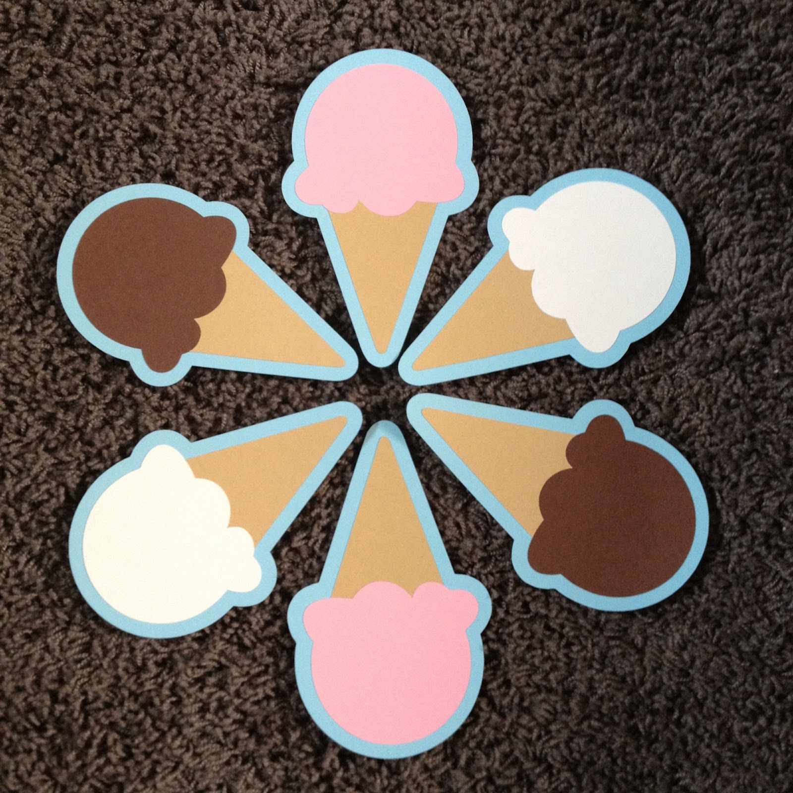 The Almost Perfectionist: Ice Cream Cards for Teachers